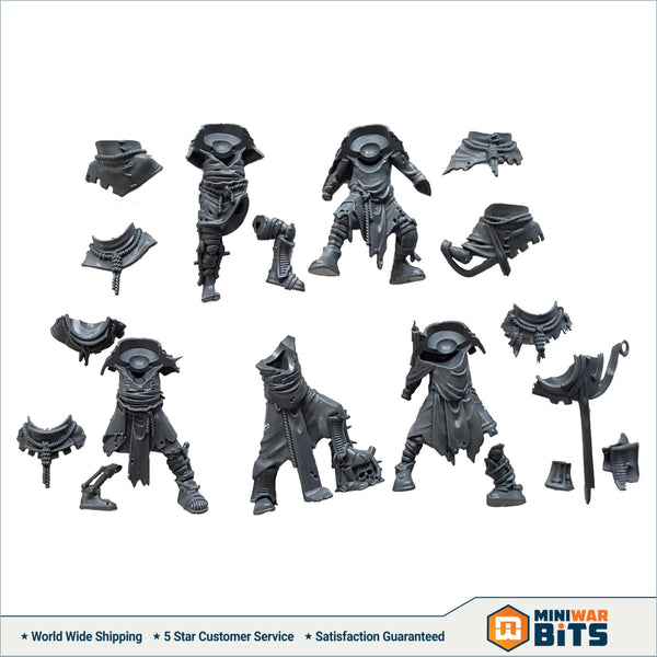 Cawdor Gang Torso Body & Leg Bits - MiniWar Bits