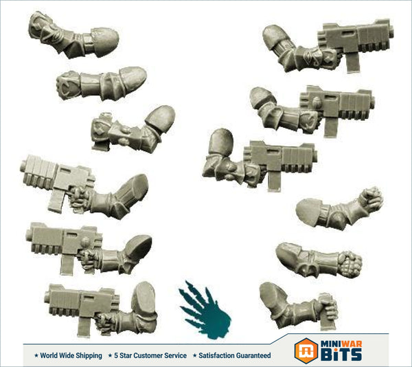 Changed Knights Hands with Rapid Guns Bits - MiniWar Bits