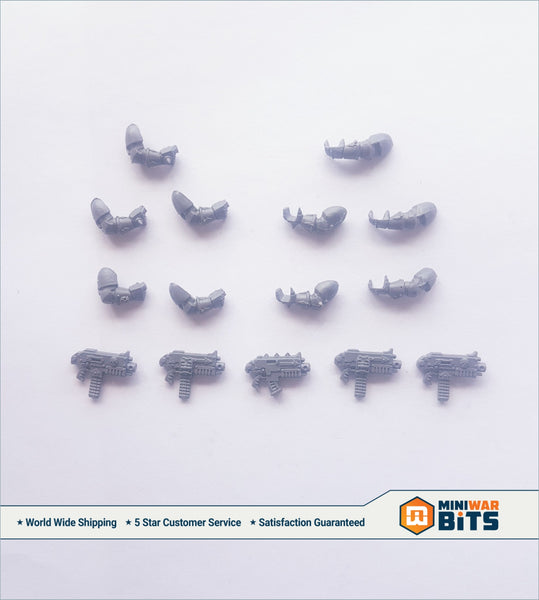 Chaos Space Marine Bolter & Arms Bits - MiniWar Bits