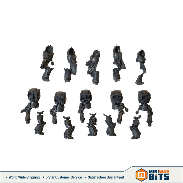 Chaos Space Marine Terminator Torso Leg Bits - MiniWar Bits
