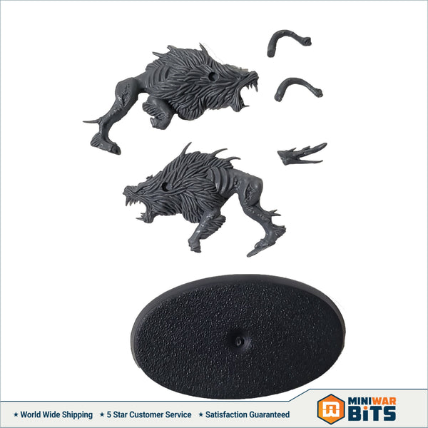 Chaos Warhounds Single Figure - MiniWar Bits