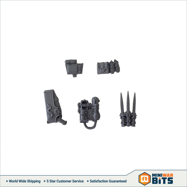 Delaque Gang Accessory Bits - MiniWar Bits