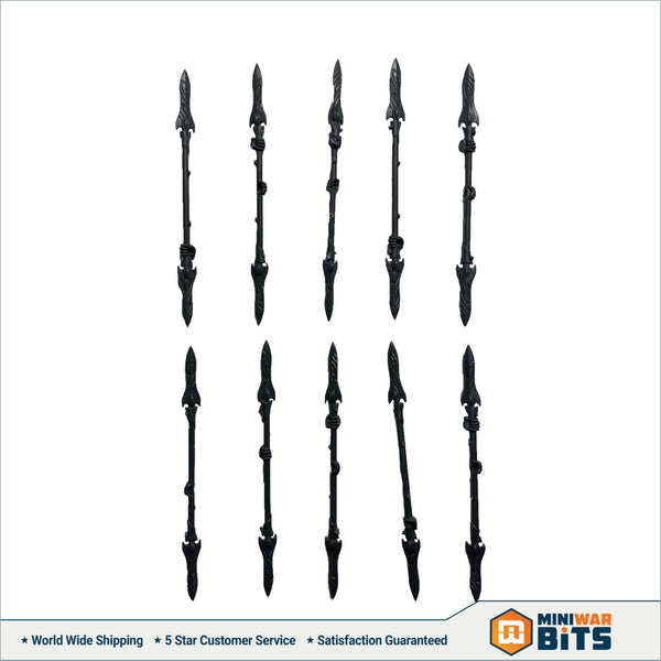 Eternal Guard Spear-stave Bits - MiniWar Bits