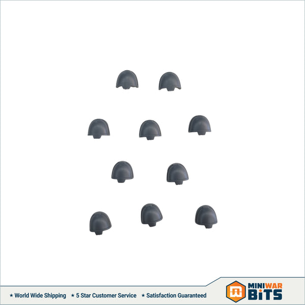 Heavy Intercessors Gravis Shoulder Pad Bits - MiniWar Bits