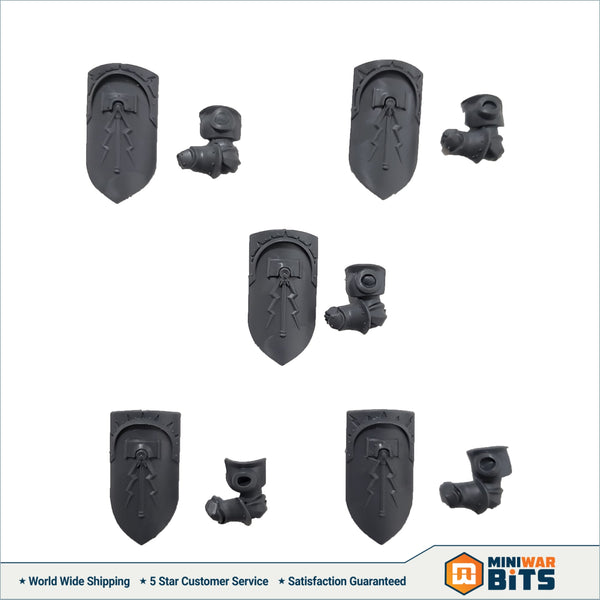 Liberators Sigmarite Shield and Arm Bits - MiniWar Bits