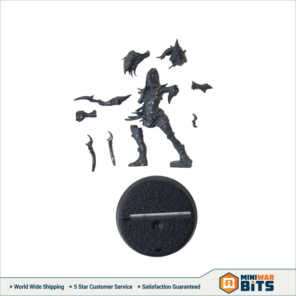 Naggaroth Nightmares Witch Elf Single Figure - MiniWar Bits