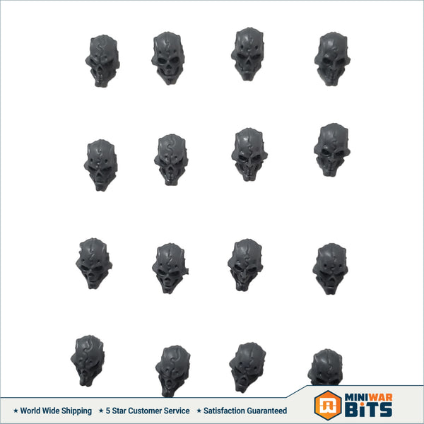 Necropolis Stalkers Head Bits - MiniWar Bits