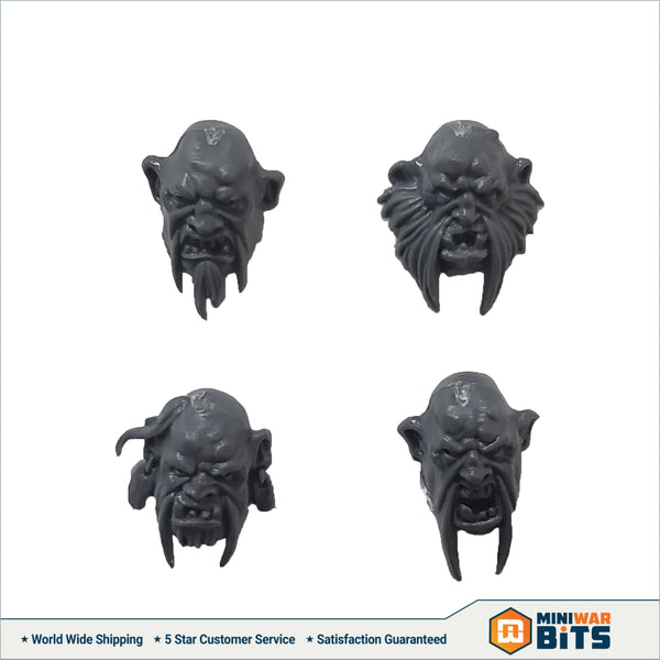 Ogor Gluttons Head Bits - MiniWar Bits