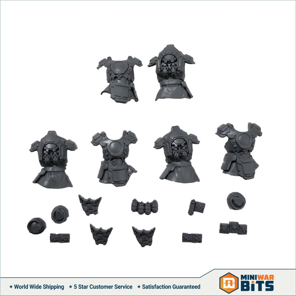 Palanite Subjugator Patrol Torso Neck Bits - MiniWar Bits