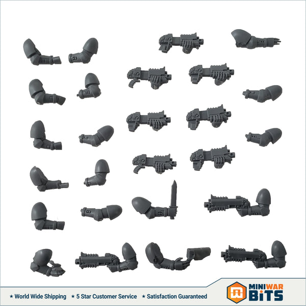 Primaris Infilitrator Incursor Bolter Arm Bits - MiniWar Bits