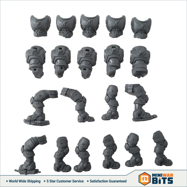 Primaris Infiltrators Incursors Torso Leg Bits - MiniWar Bits