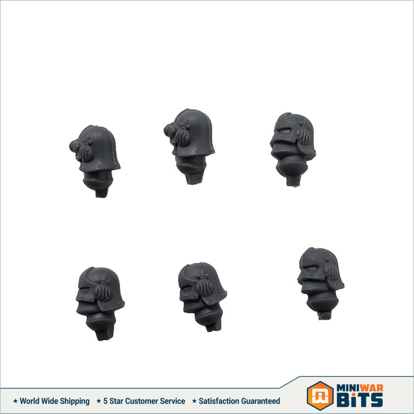Retributor Squad Helmet Heads - MiniWar Bits