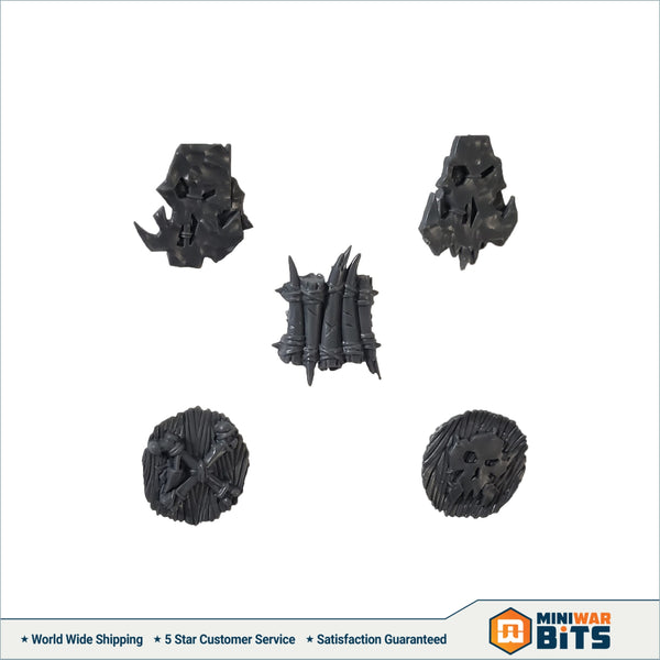 Savage Boarboys Shield Bits - MiniWar Bits