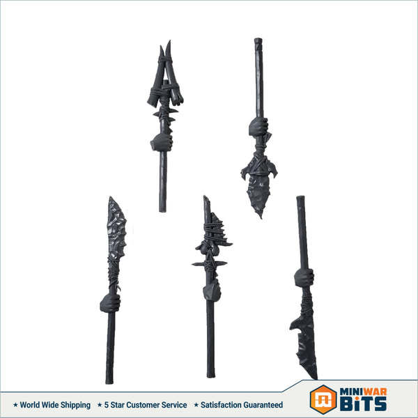 Savage Boarboys Spear Bits - MiniWar Bits