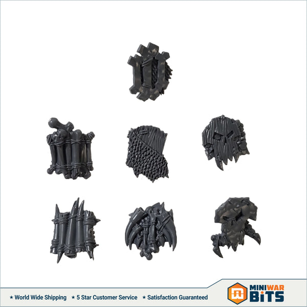 Savage Orruks Bone Shield Bits - MiniWar Bits