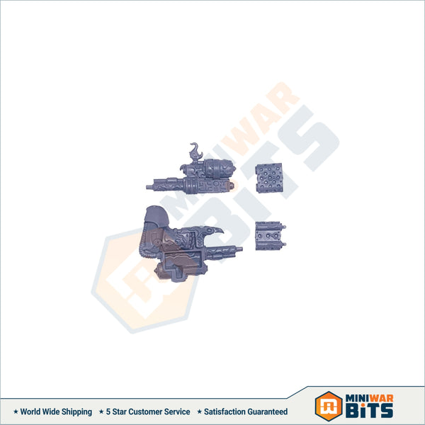 Scarab Occult Terminator Heavy Warpflamer Bits - MiniWar Bits