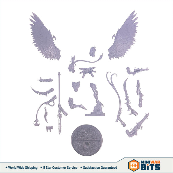 Scourge Solarite Single Figure Model Bits w/ Weapons - MiniWar Bits