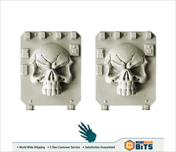 Skull Doors For Light Vehicles Bits - MiniWar Bits