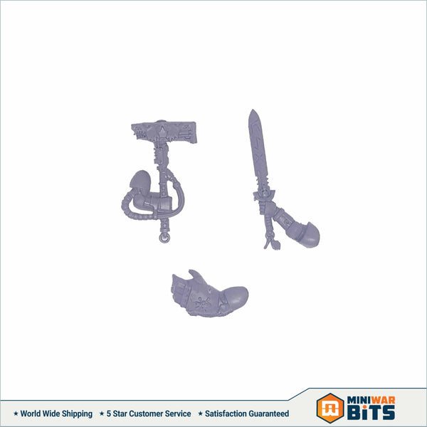 Space Wolves Powerfist Power Sword Thunder Hammer Bits - MiniWar Bits