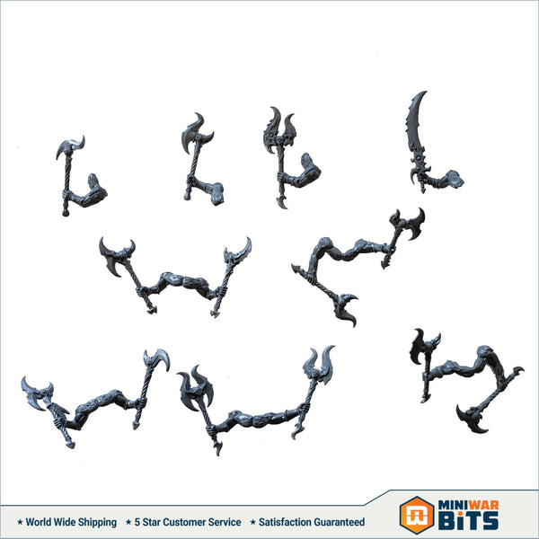 Tzaangor Axe & Pick Bits - MiniWar Bits