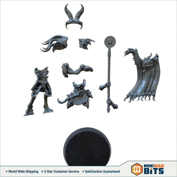 Tzaangor Icon Bearer Single Figure - MiniWar Bits