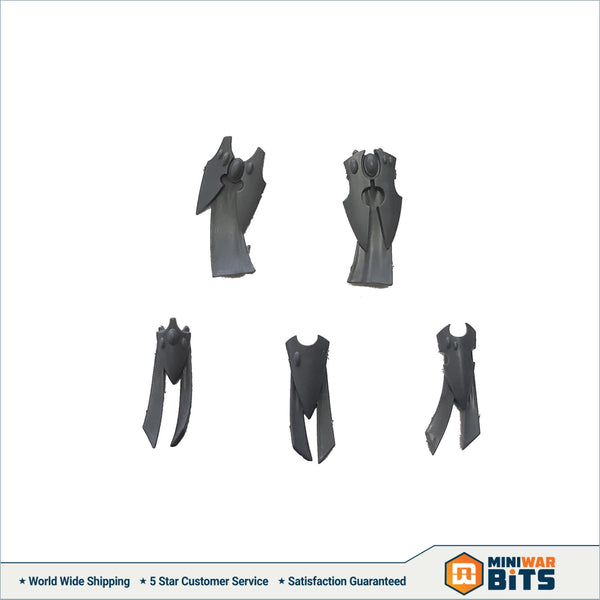 Wraithblade Tabard Cloth Bits - MiniWar Bits