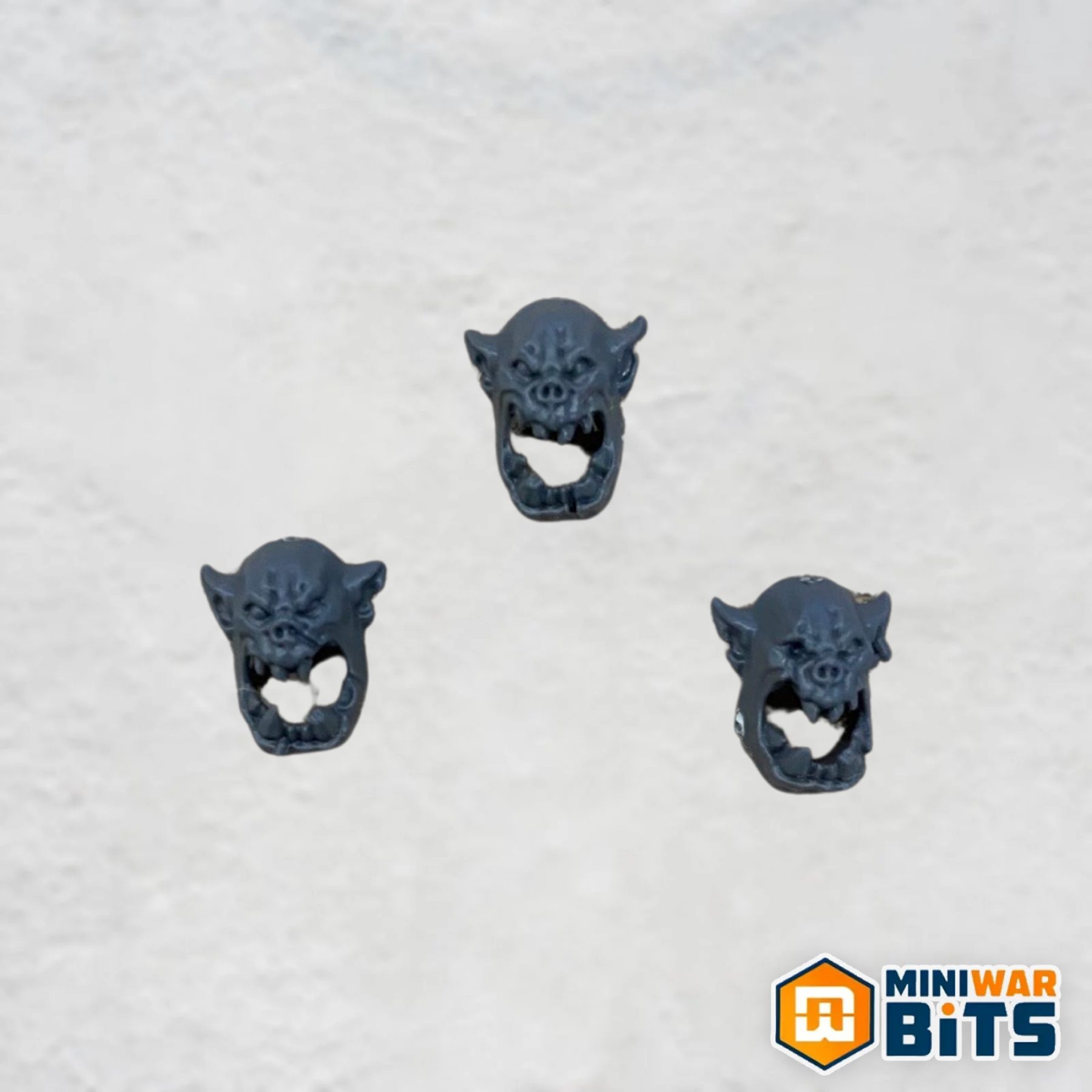 Brute Ragerz / Weirdbrute Wrekkaz Head Bits - MiniWar Bits