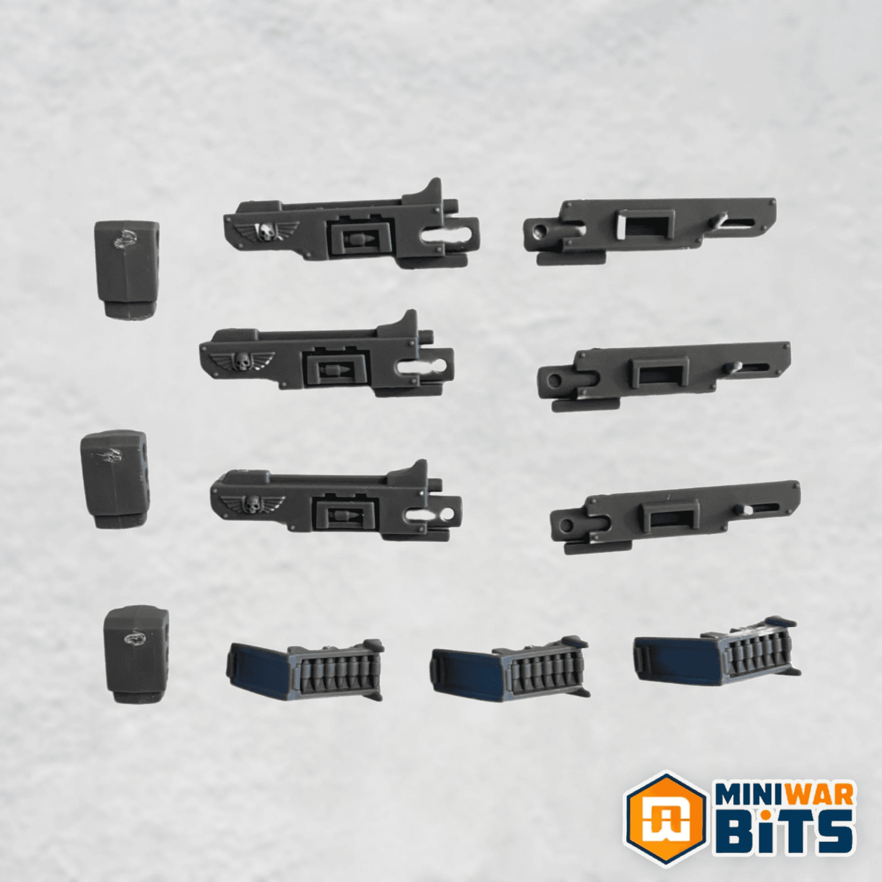 Cadian Heavy Weapon Heavy Bolter Bits - MiniWar Bits