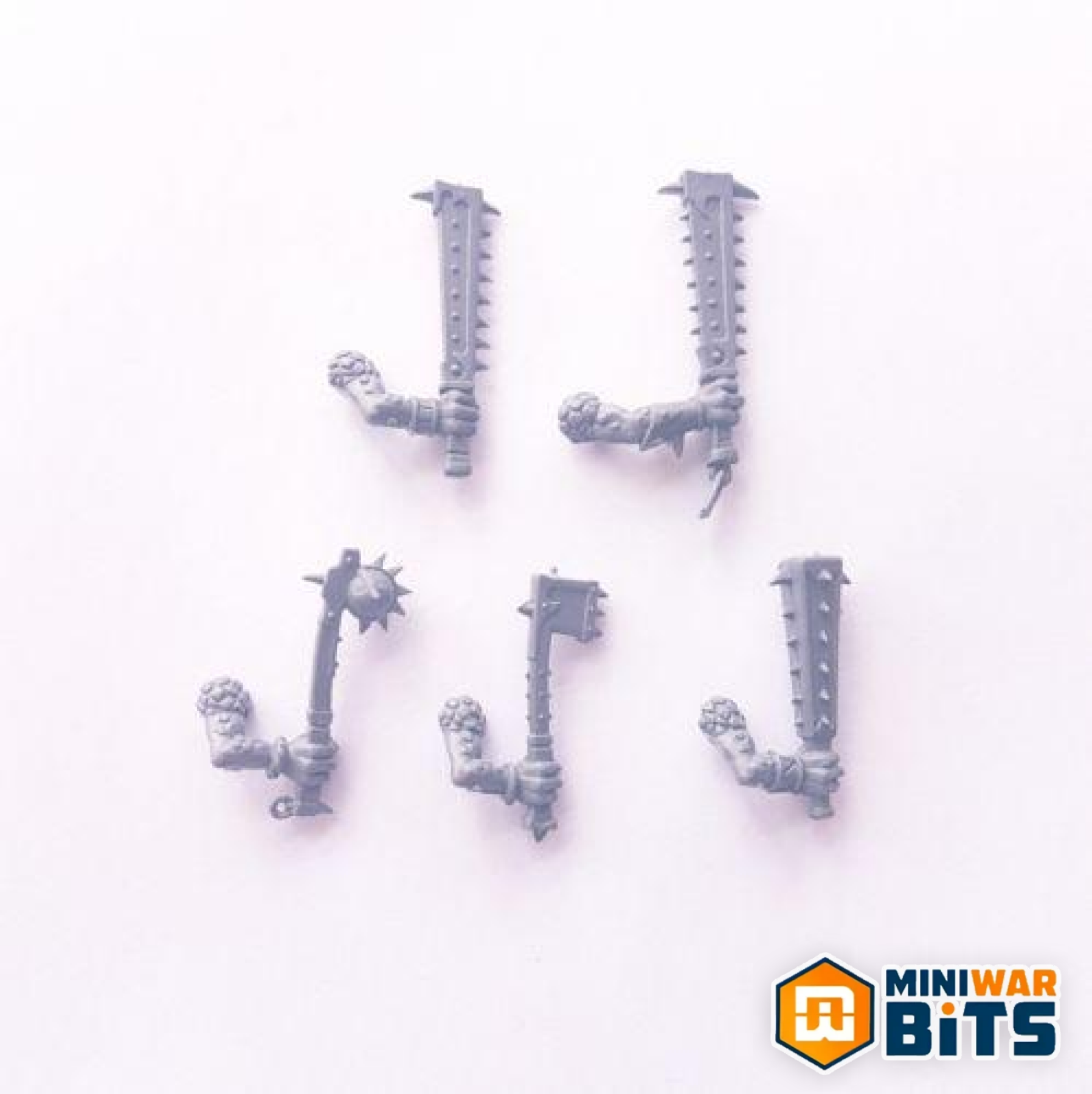 Celestite Club Saurus Warrior Bits (x5) - Warhammer Seraphon Lizardmen ...