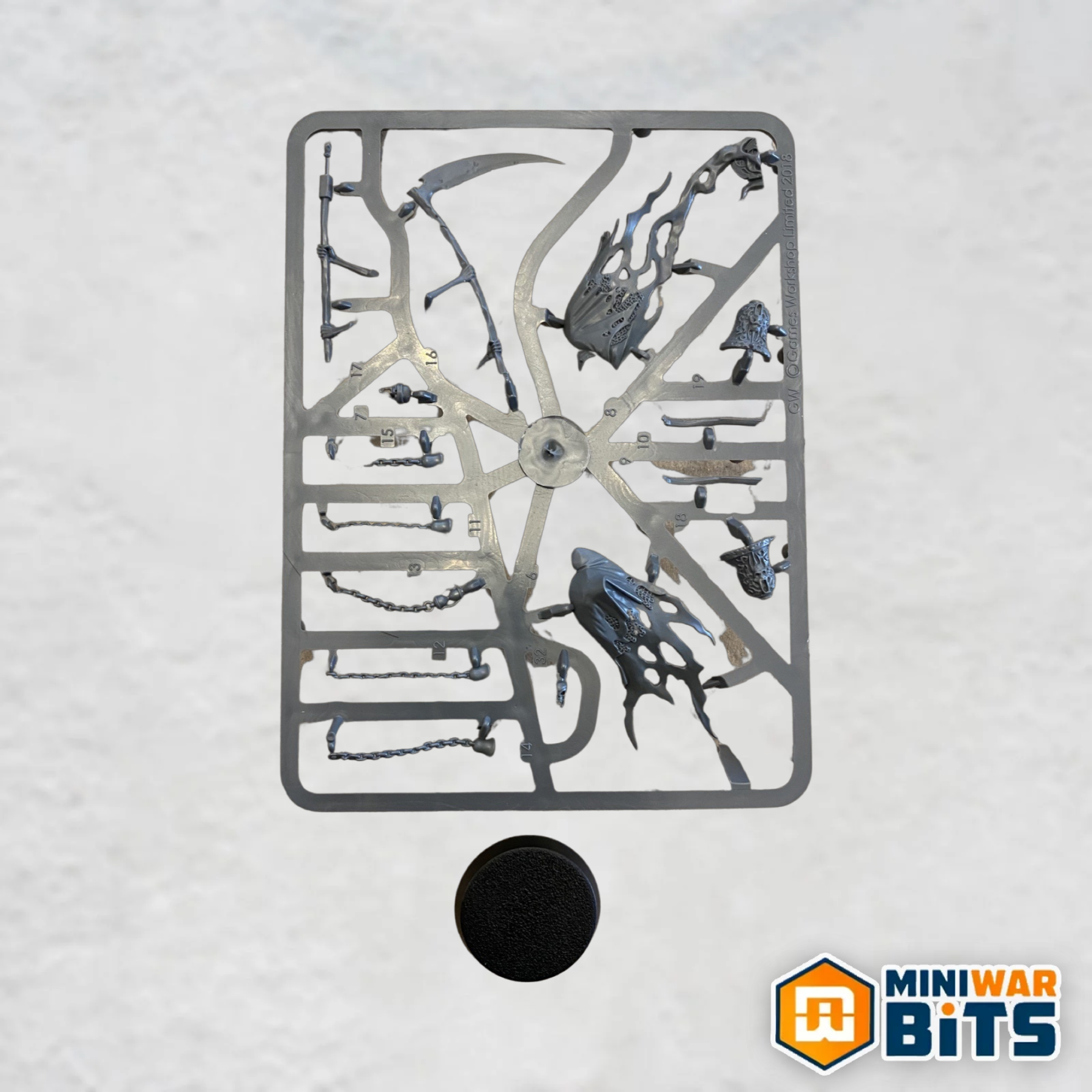 Grimghast Reaper Champion Single Figure - MiniWar Bits