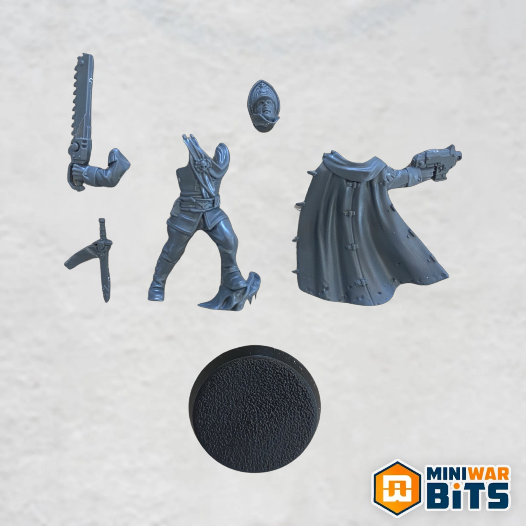 Colonel-Commissar Ibram Gaunt Single Figure - MiniWar Bits