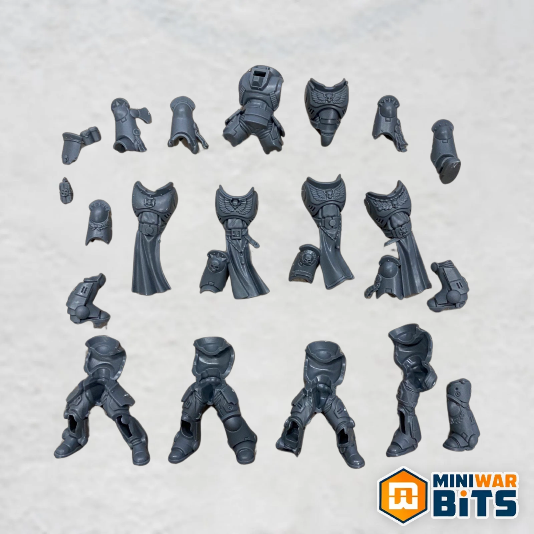 Company Heroes Torso & Leg Bits - MiniWar Bits