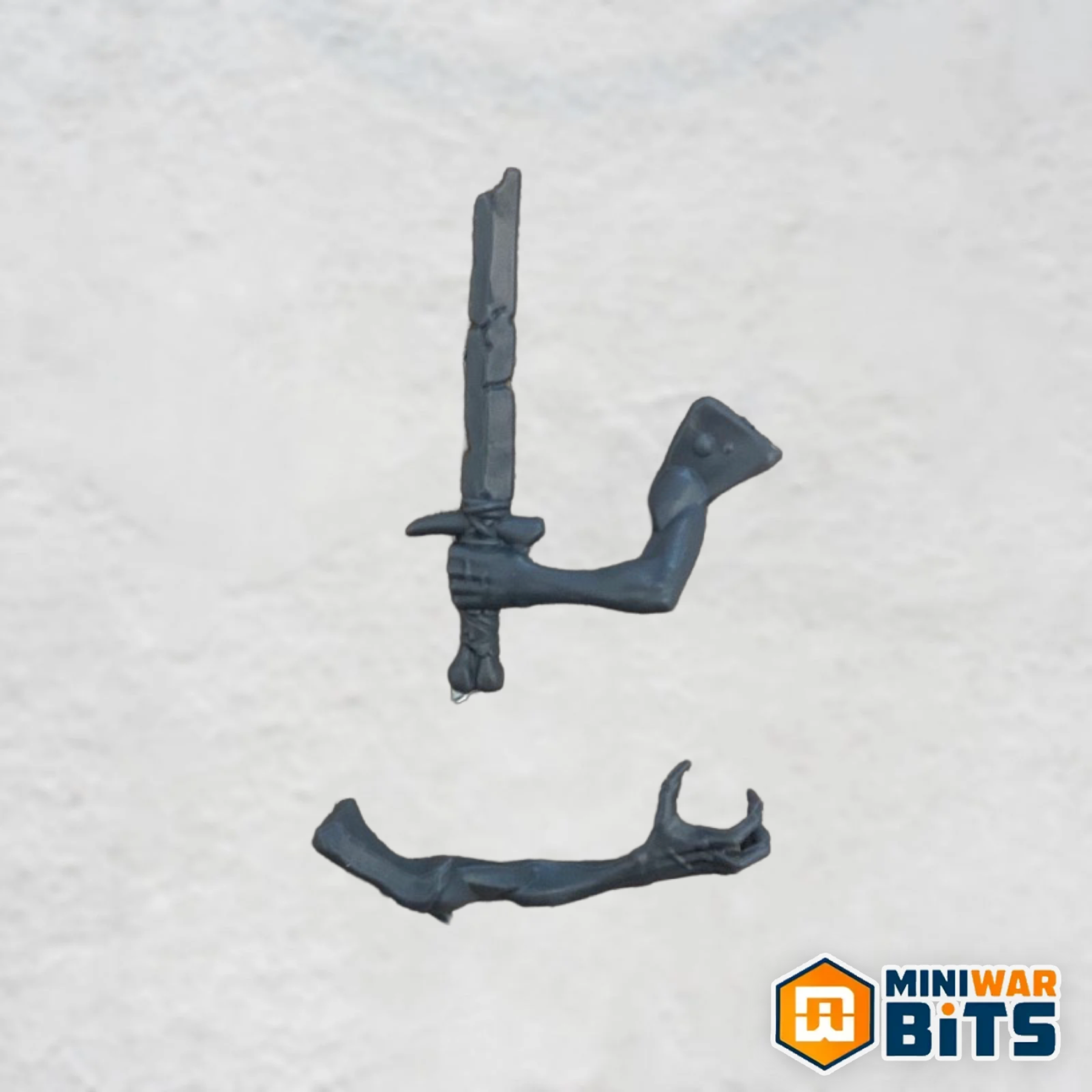 Cryptguard Single Battered Sword Bit - MiniWar Bits