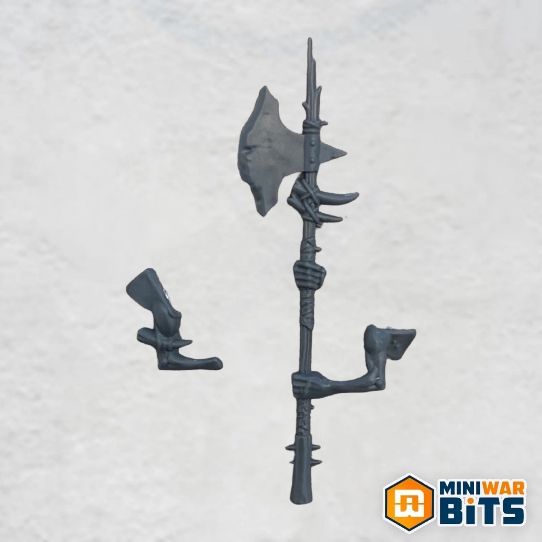 Cryptguard Single Worn Halberd Bits - MiniWar Bits