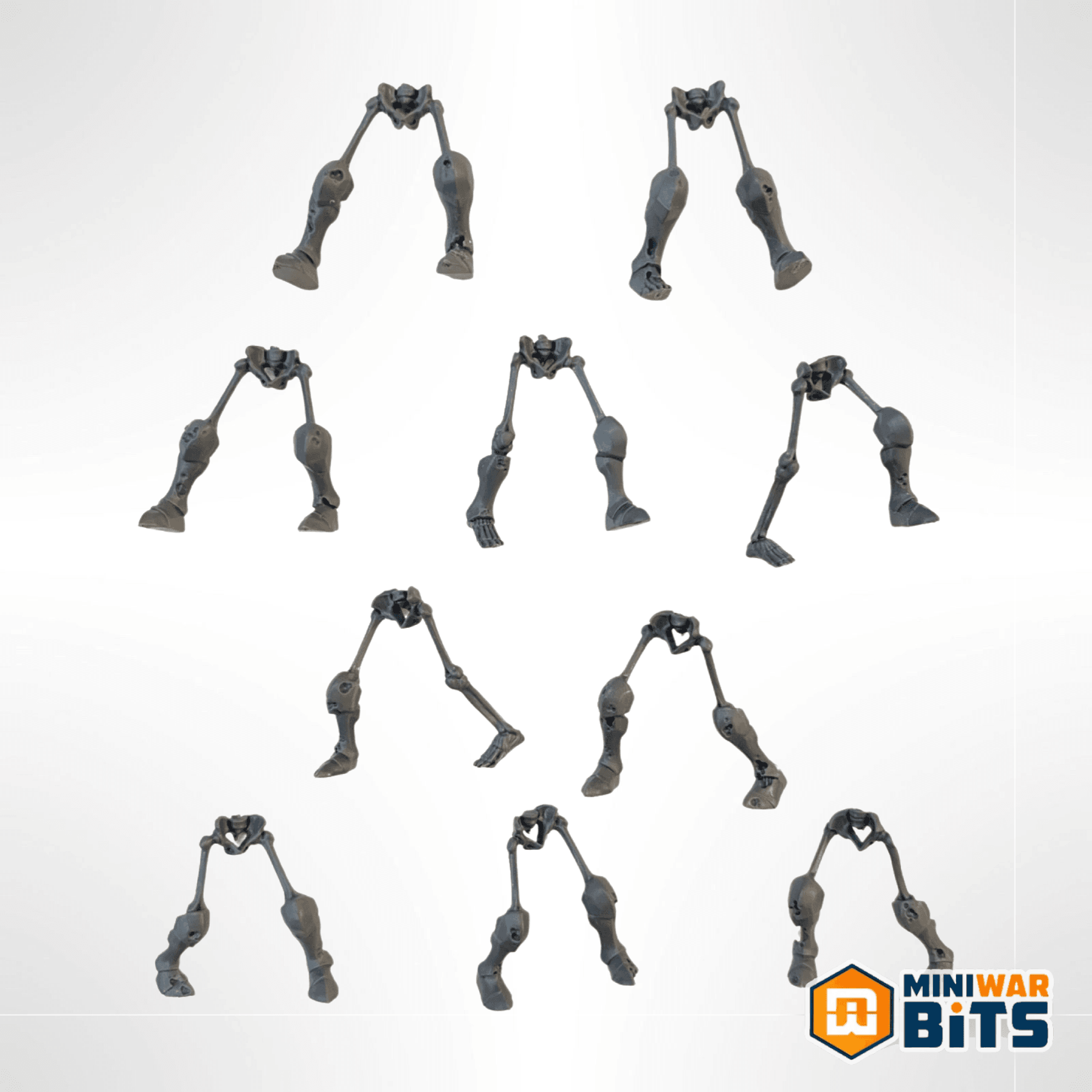 Deathrattle Skeletons Leg Bits - MiniWar Bits