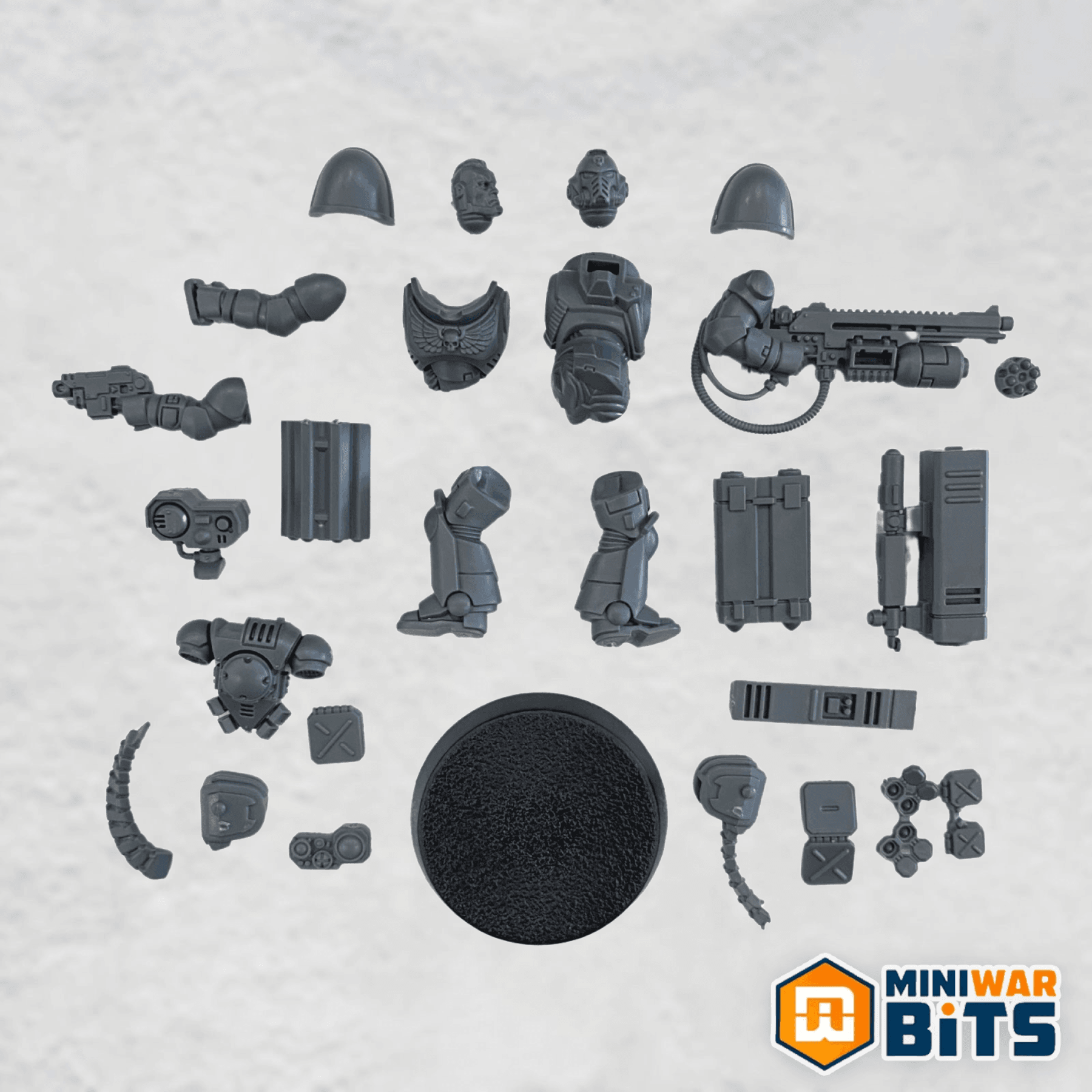 Desolation Squad Sergeant Single Figure w/ Vengor Launcher - MiniWar Bits