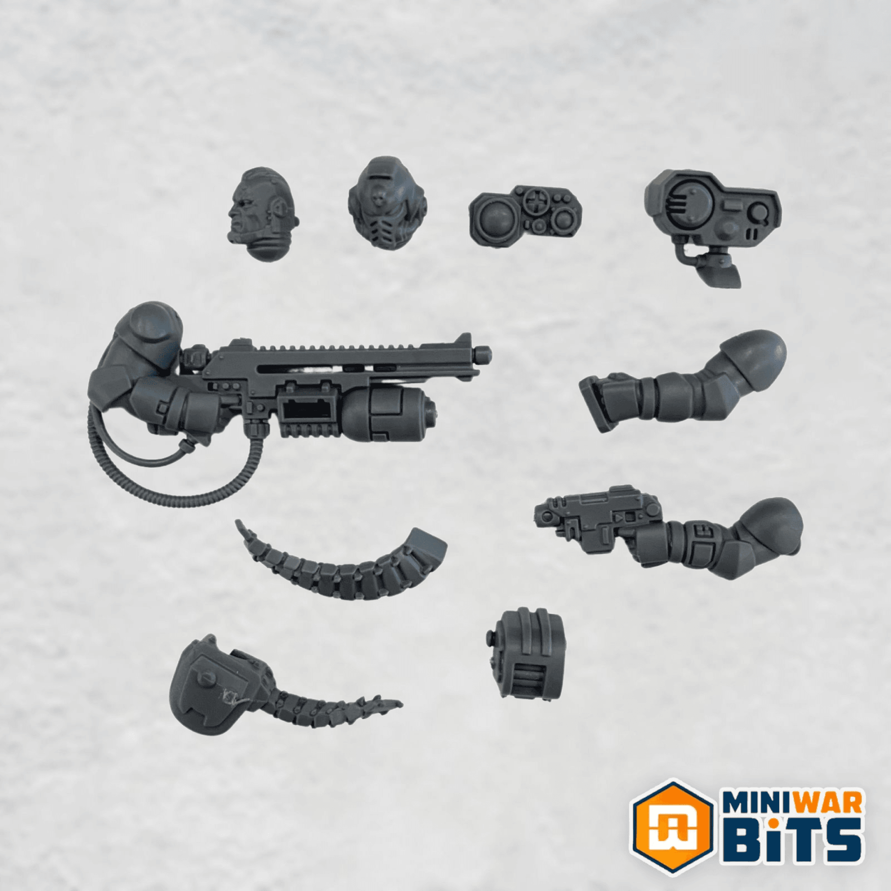 Desolation Squad Sergeant Upgrade Bits - MiniWar Bits