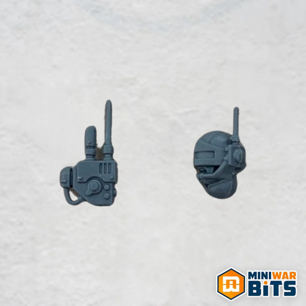 Exaction Squad Arbites Vox-Signifier Upgrade Bits - MiniWar Bits
