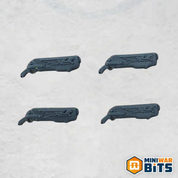 Exaction Squad Shotgun Accessory Bits - MiniWar Bits