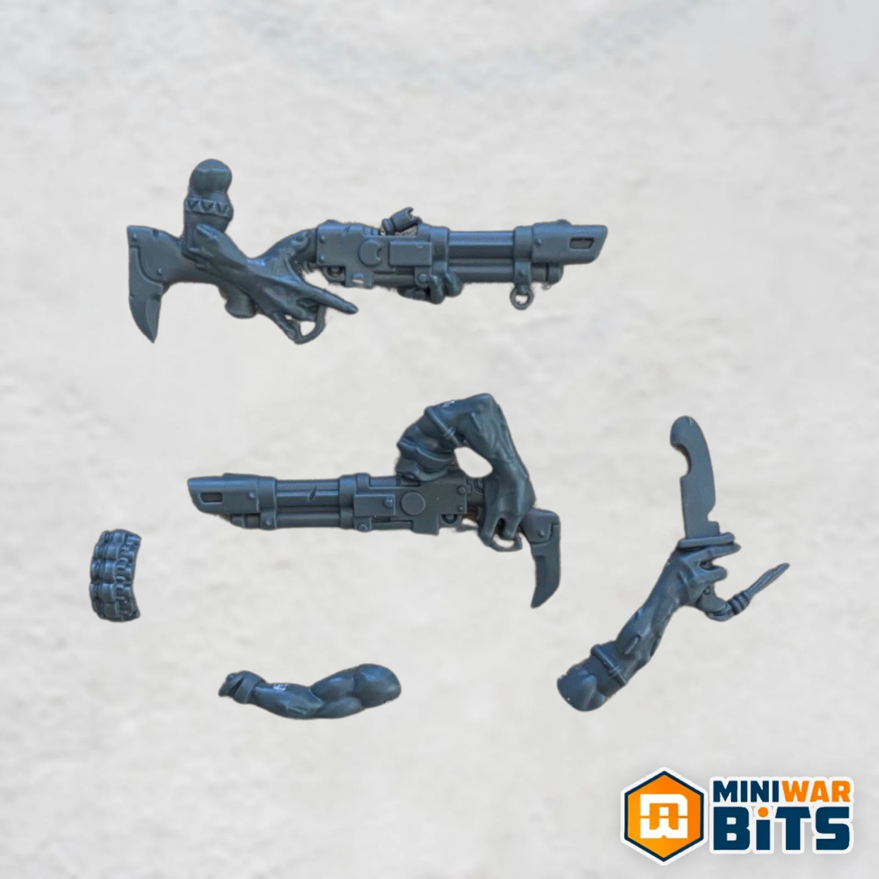 Farstalker Kinband Kroot Warrior Scatter Gun Bits - MiniWar Bits