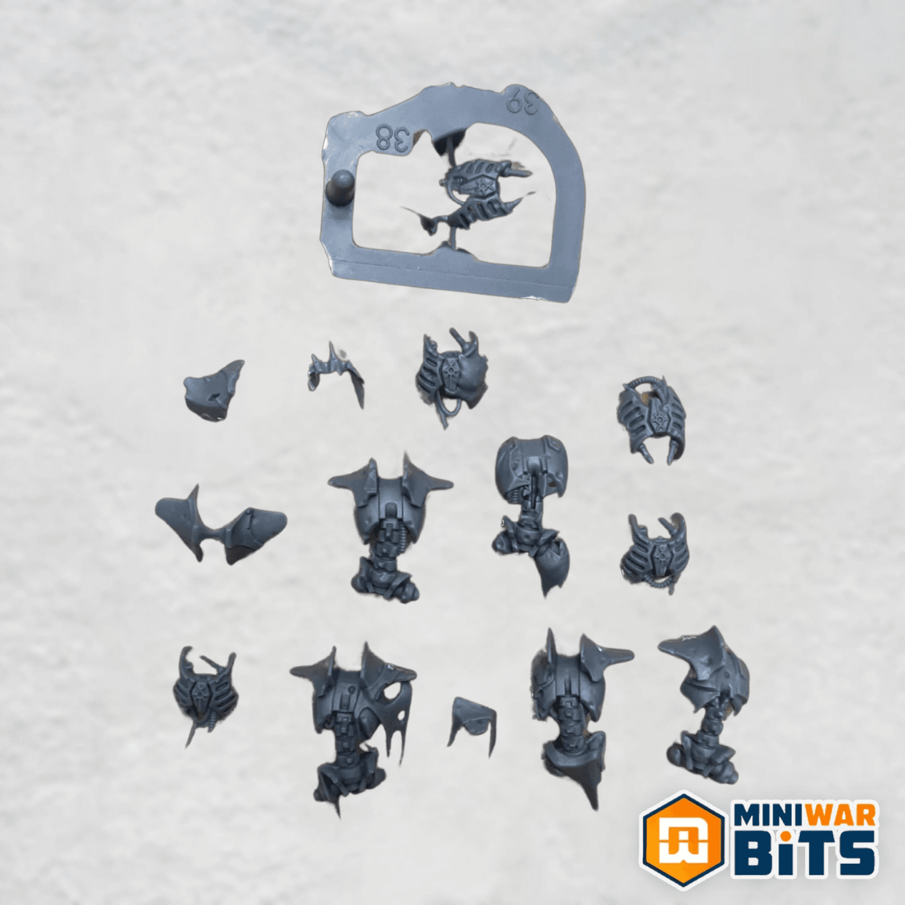 Flayed Ones Torso Bits - MiniWar Bits