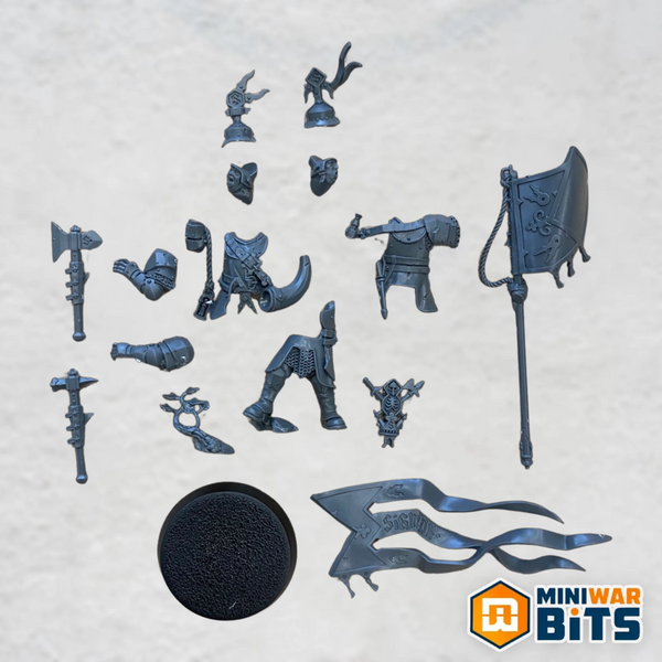 Freeguild Command Corps Great Herald Single Figure - MiniWar Bits