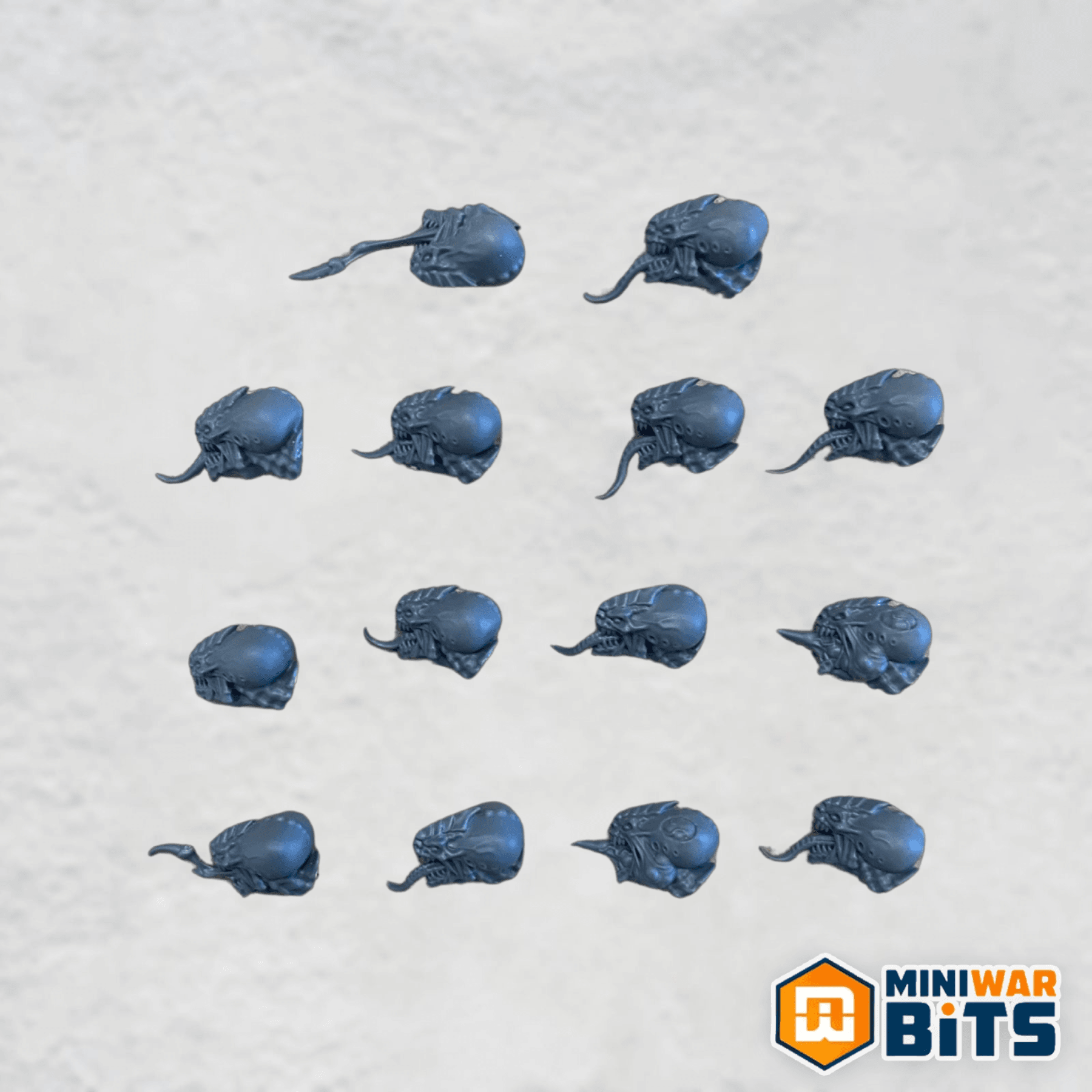 Genestealers Head Bits - MiniWar Bits