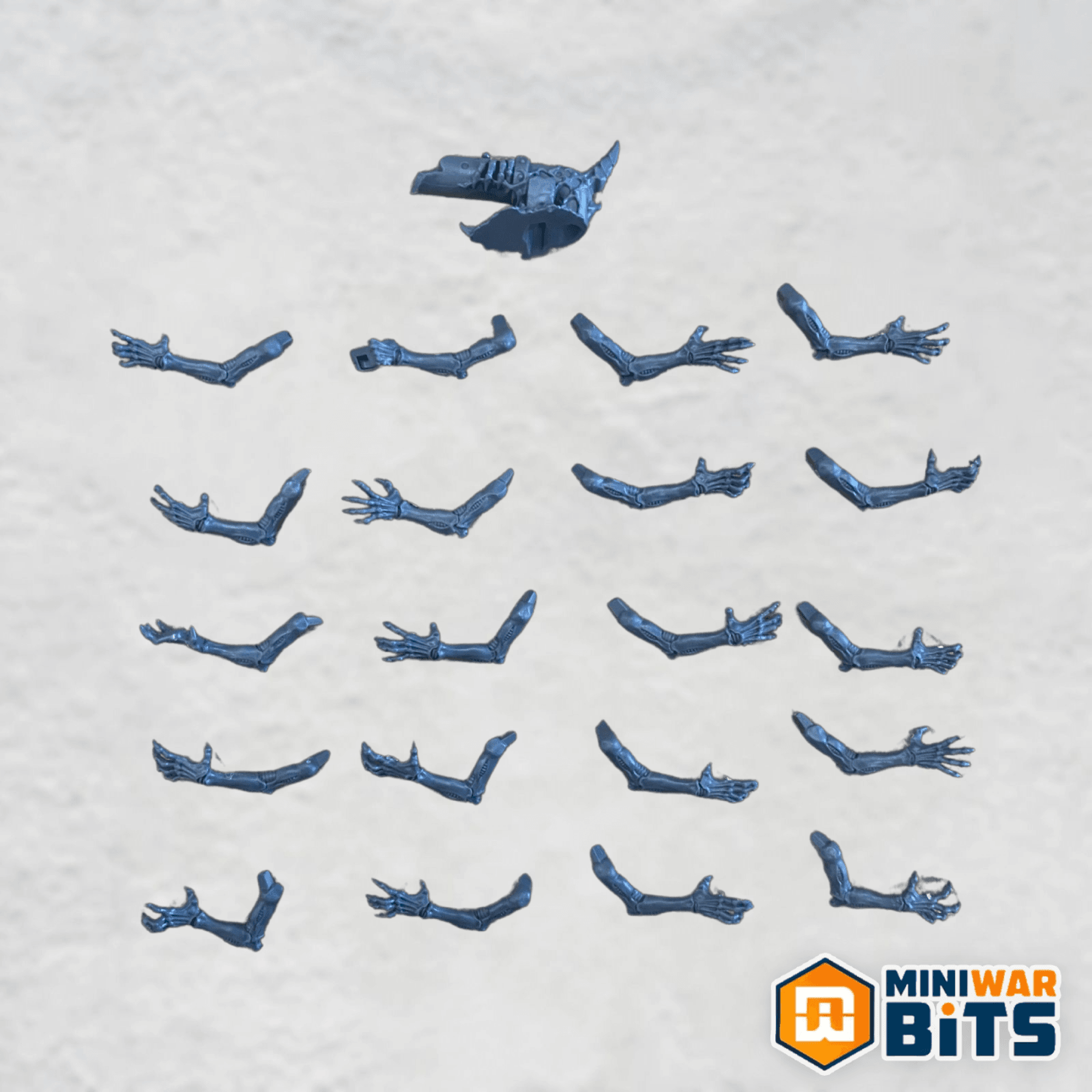 Genestealers Lower Arm Bits - MiniWar Bits