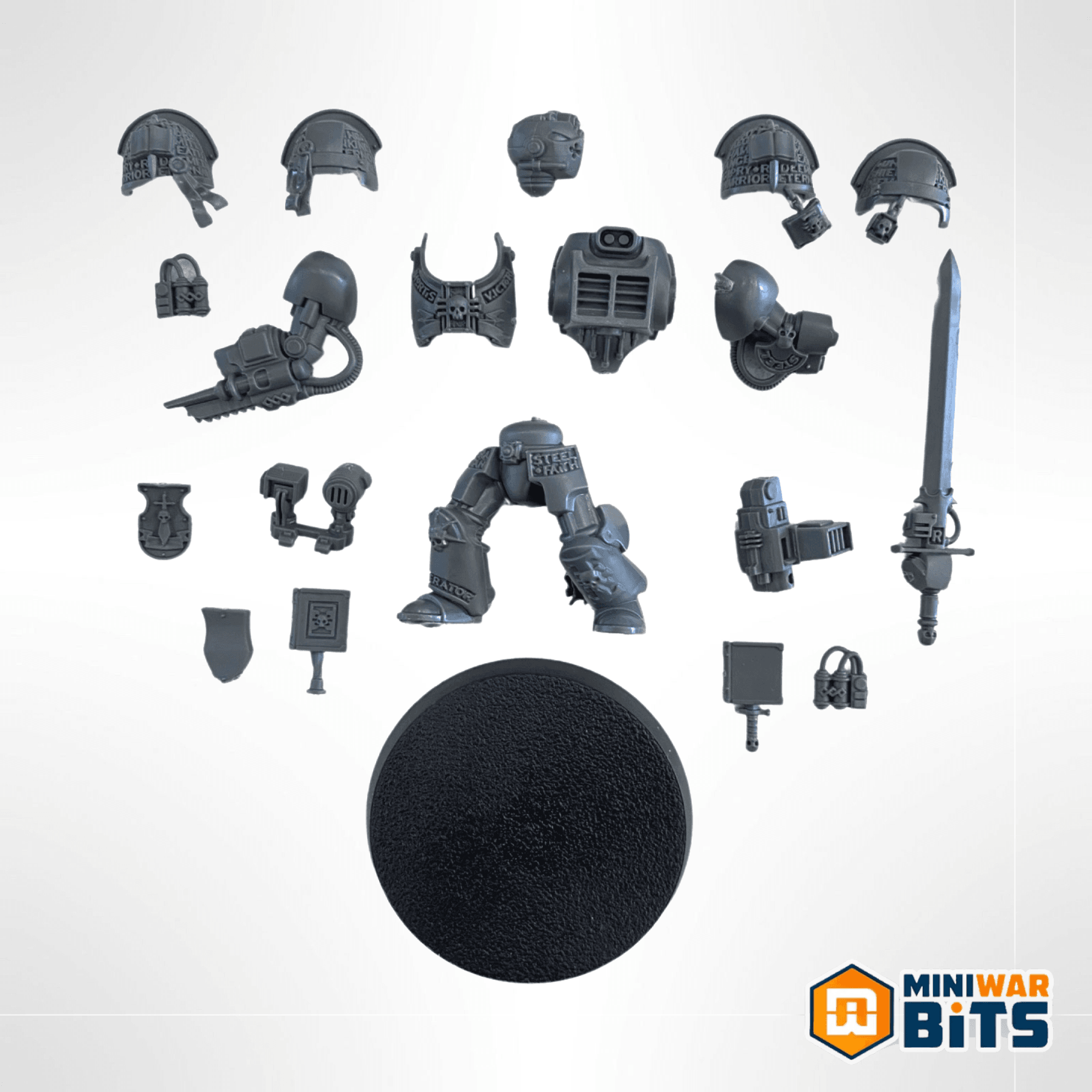 Grey Knight Paladin Apothecary Single Figure - MiniWar Bits