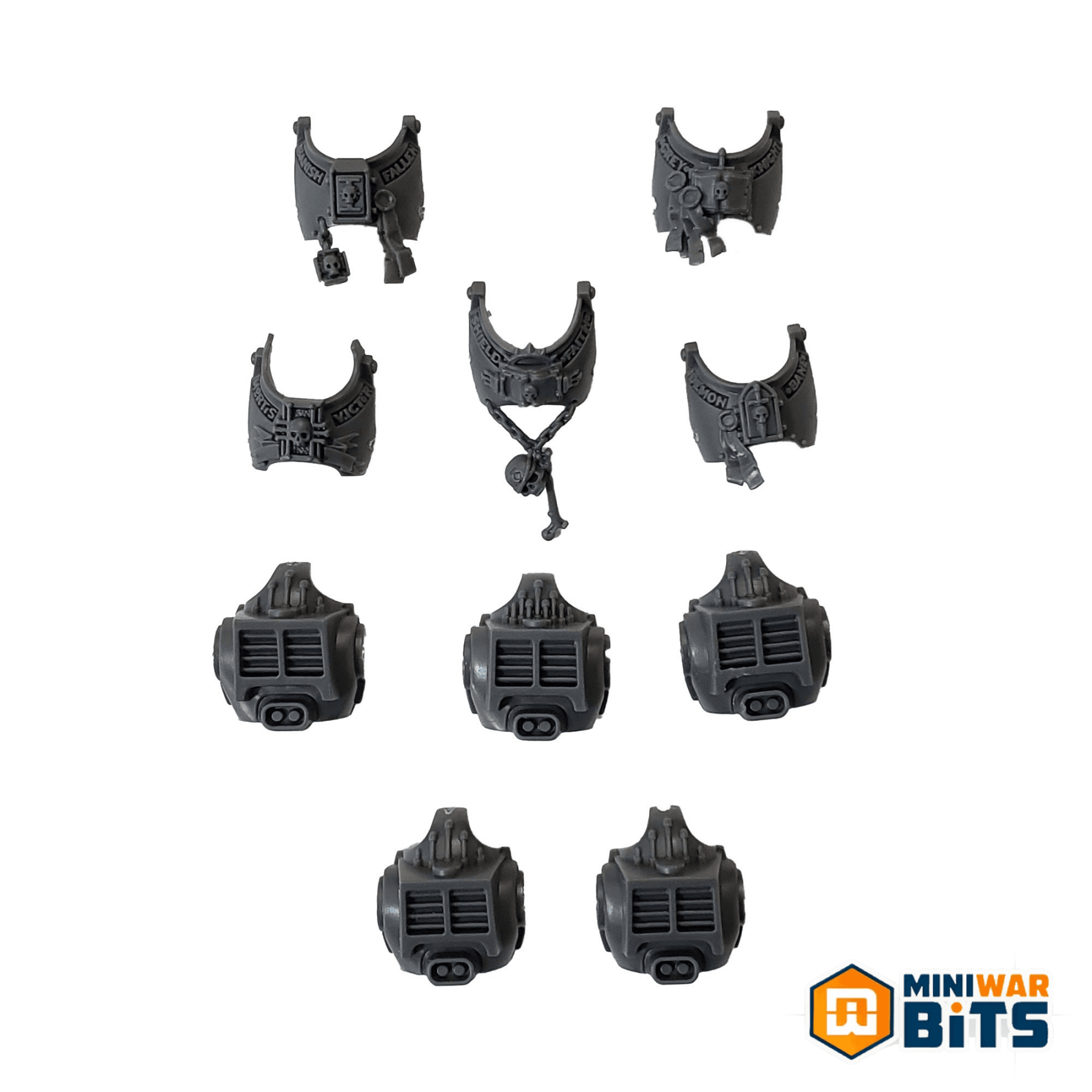 Grey Knight Terminator Paladin Torso Bits - MiniWar Bits
