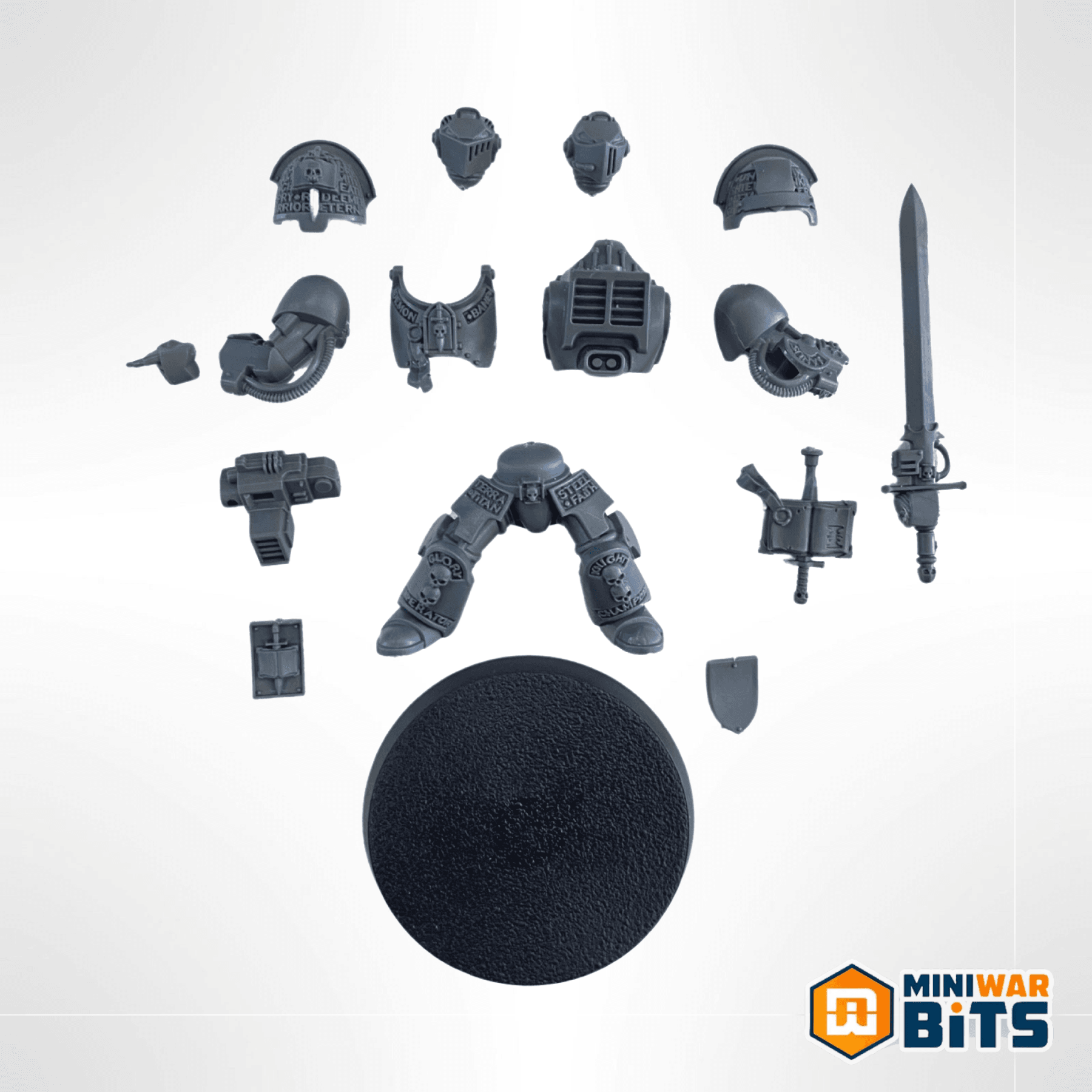 Grey Knight Terminators / Paladin Single Figure - MiniWar Bits