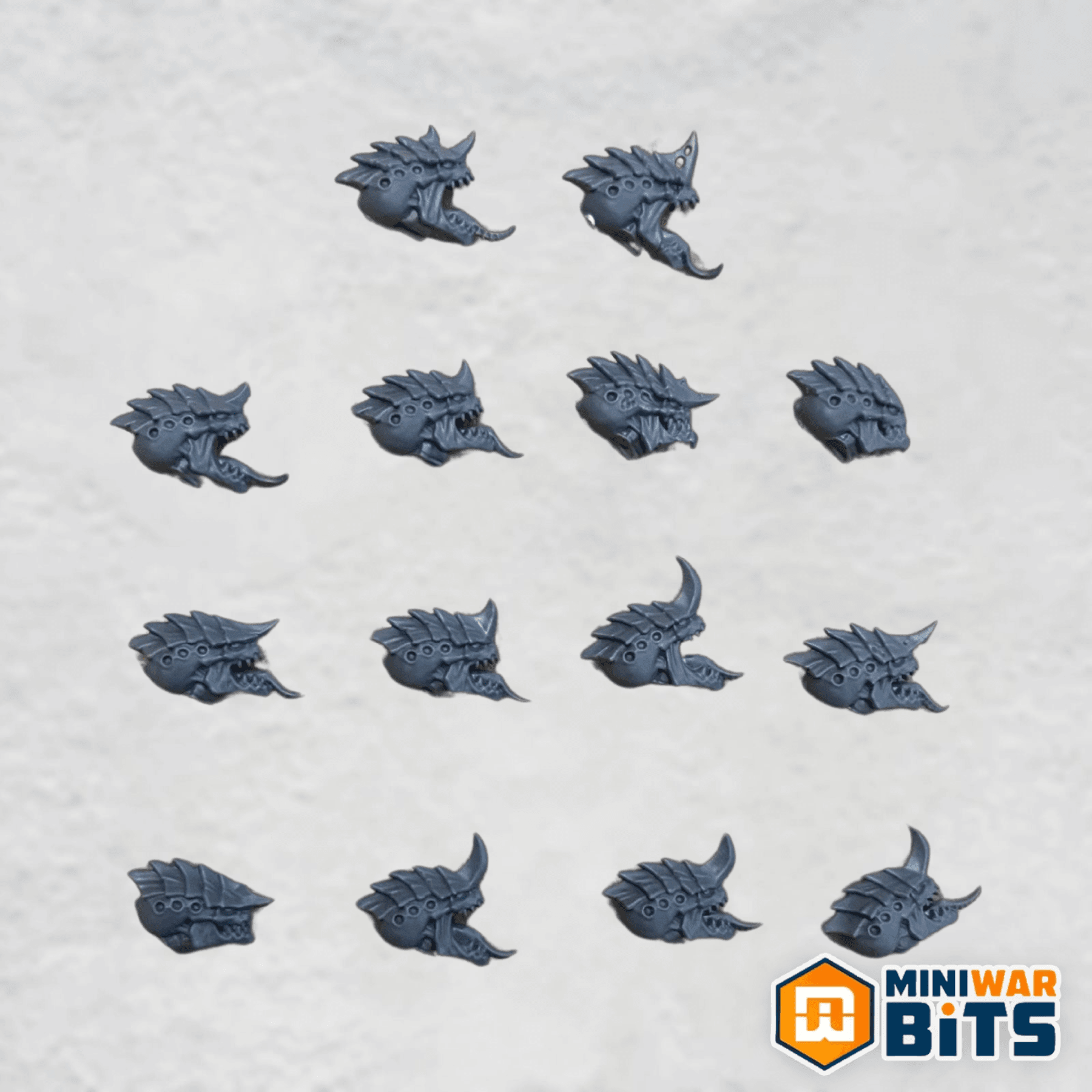 Hormagaunt Head Bits - MiniWar Bits
