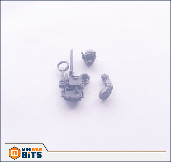 Imperial Guard Cadian Command Vox Caster Bits - MiniWar Bits