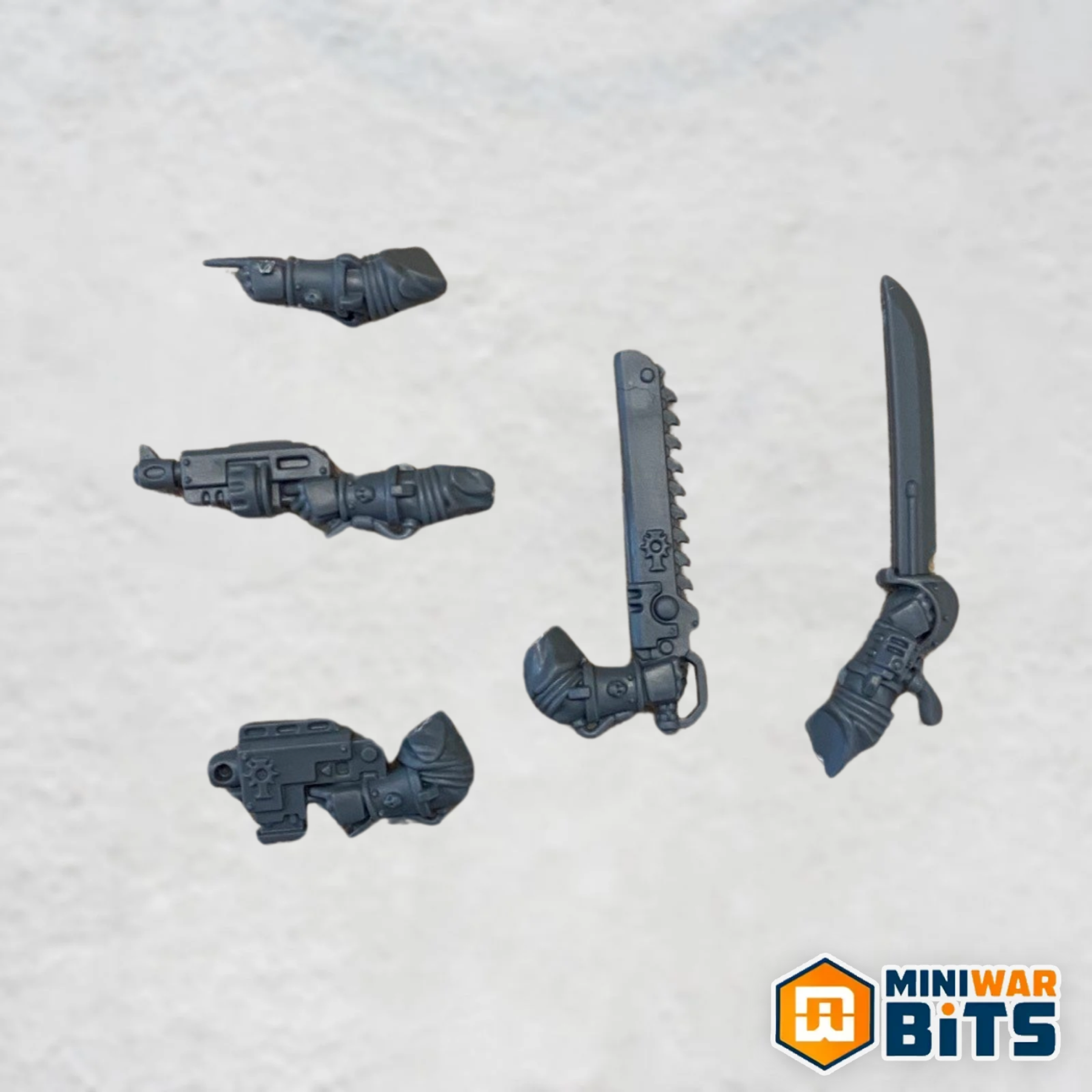 Imperial Navy Breacher Navis Sergeant-at-Arms Upgrade Bits - MiniWar Bits